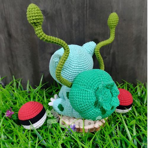 Ravelry: Bulbasaur pattern by PumpiCrochet