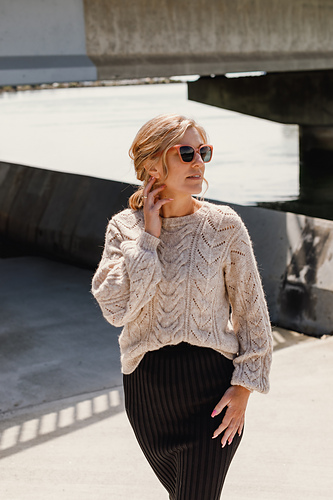 Ravelry Cable Bay Sweater Pattern By Purl Foundry
