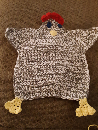 Ravelry: Hot Chick (Chicken) In Town Hot Pad pattern by Marsha Sparks