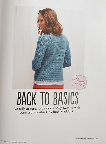 Ravelry: Back to Basics pattern by Ruth Maddock