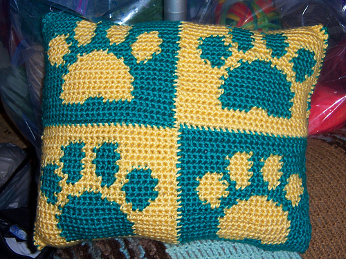 Ravelry: Simple Paw Print pattern by Angela Davis