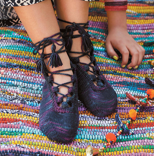 Ravelry: Sword Dance Slippers pattern by Mary Scott Huff