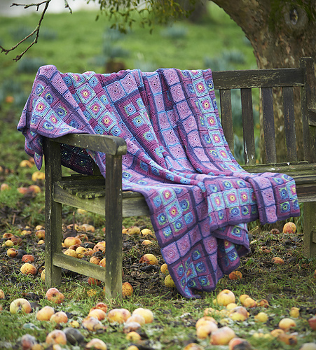 Ravelry: Knot Garden Crochet Blanket pattern by Amanda Perkins