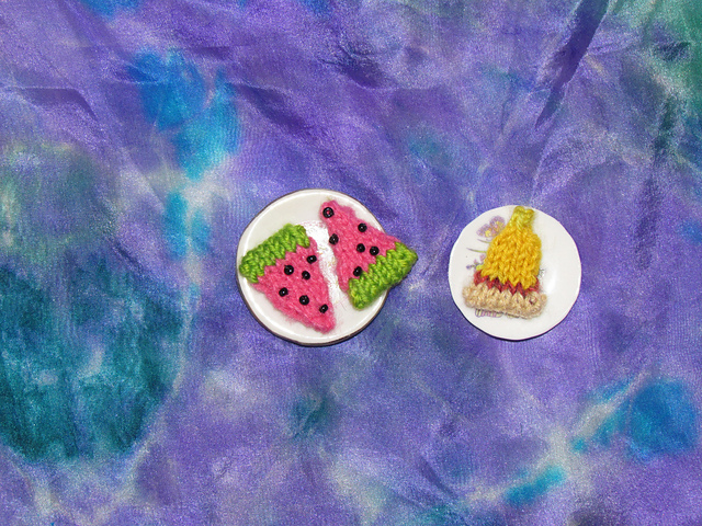 Ravelry: Watermelon, watermelon, pizza pattern by Sheila Higgins