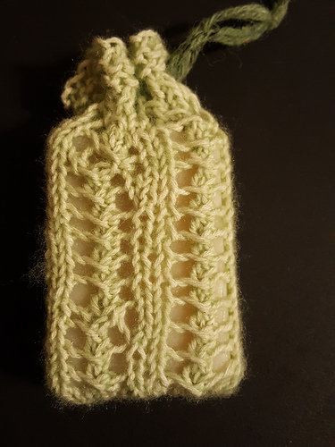Ravelry: Knitted Cotton Soap Saver pattern by marianna mel
