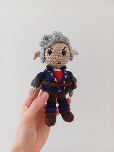 Ravelry: Astarion (Baldur's Gate 3) pattern by Quicksave Crochet
