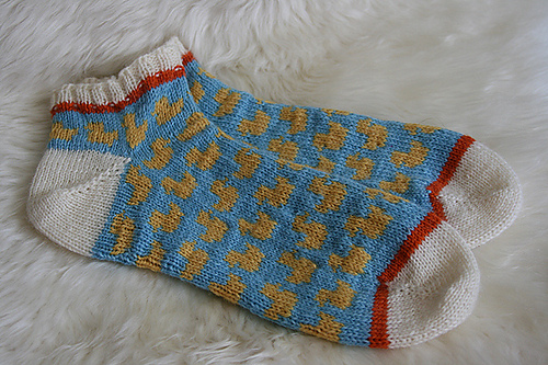 Ravelry: Rubberduck Socks pattern by Renate Dalmo