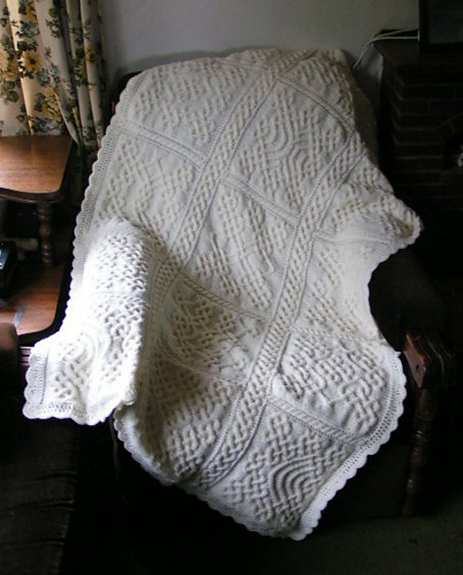 Ravelry: Quiltaroo's Celtic Squares Afghan