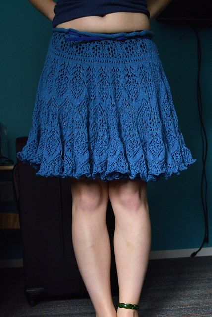 Ravelry: Quixii's Stor Lysedug Skirt