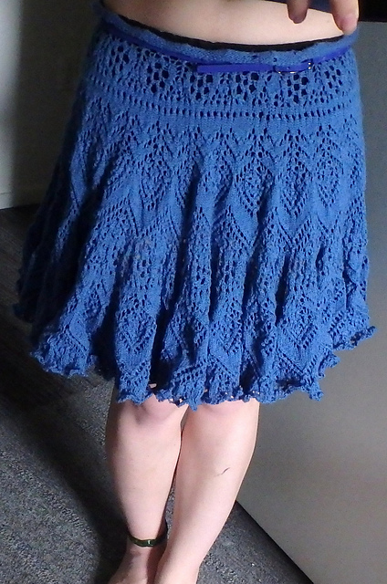 Ravelry: Quixii's Stor Lysedug Skirt