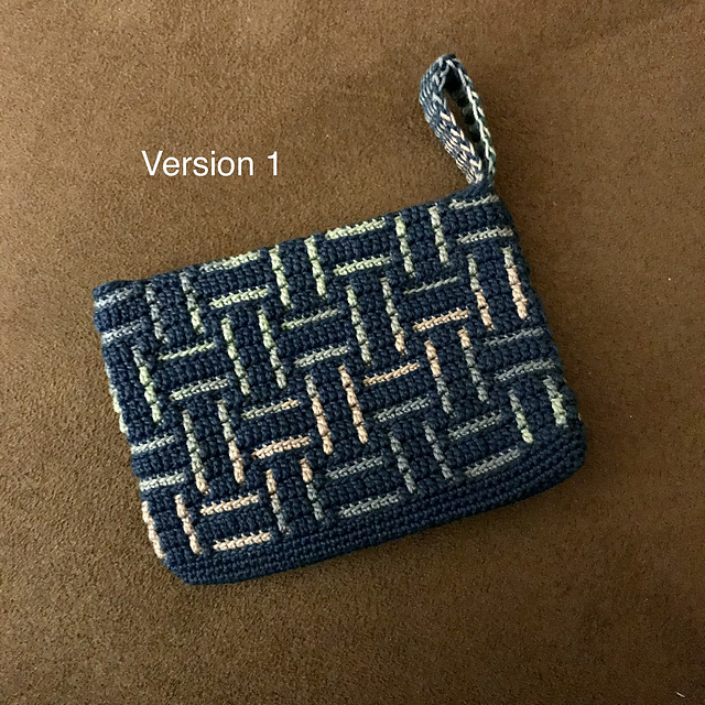 Ravelry: He’s a Basket Case Mosaic pattern by Robyn B Kaleta