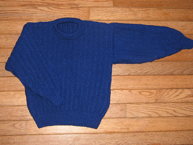Ravelry: Children's Pullover-Crew Neck Drop Shoulder pattern by Patons