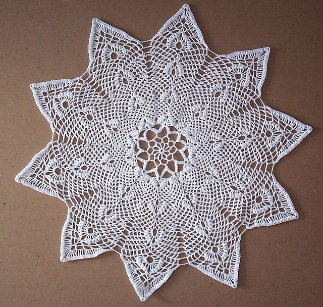 Ravelry: Decagon Star Doily pattern by Richard Sechriest