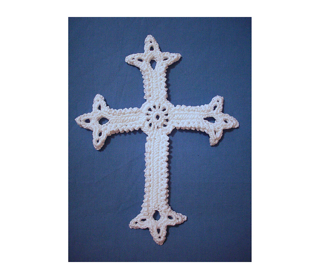 Ravelry: Ornamental Cross pattern by Richard Sechriest