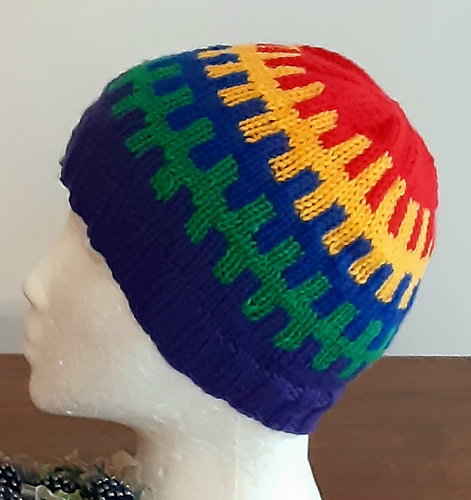 Ravelry: 2023 September Stashdown Hat pattern by Vexy