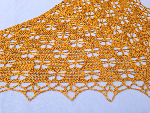 Ravelry: Butterfly Stitch Prayer Shawl pattern by njSharon AND DebiAdams