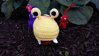 Ravelry: Rabiehaniff's Red Bulborb (pikmin bug)