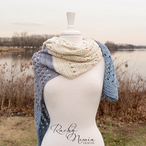 Ravelry: With a Twist Shawl pattern by Rachy Newin