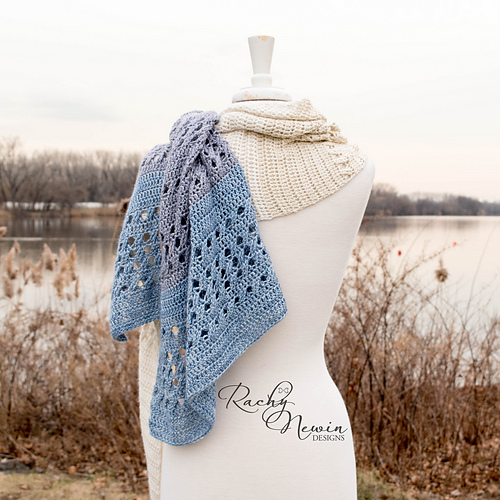 Ravelry: With a Twist Shawl pattern by Rachy Newin