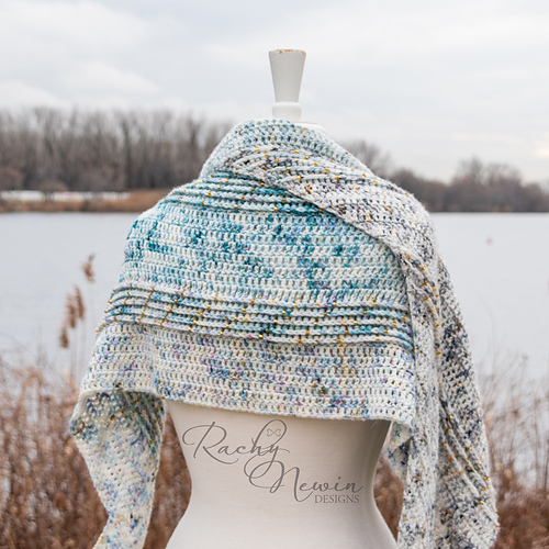 Ravelry: Frozen Waterfall Shawl pattern by Rachy Newin