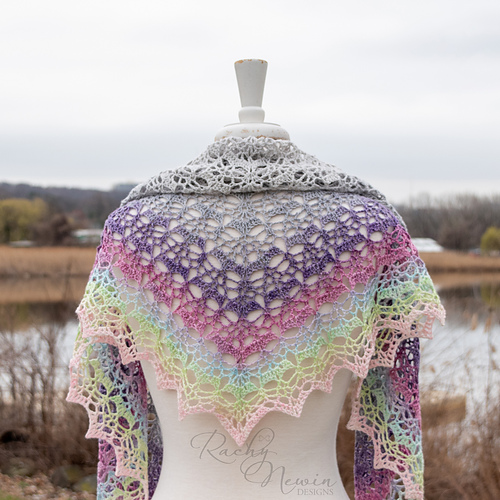 Ravelry: From the Ashes Shawl pattern by Rachy Newin