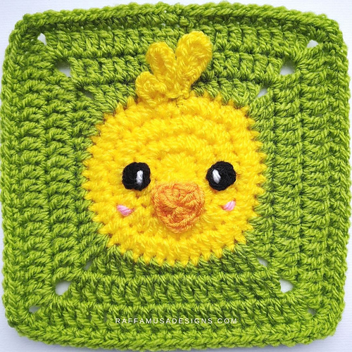 Ravelry: Chicken & Chick Granny Square pattern by Raffaella Tassoni