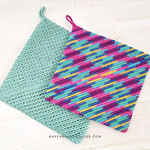 Ravelry: Magic Square Potholder pattern by Raffaella Tassoni