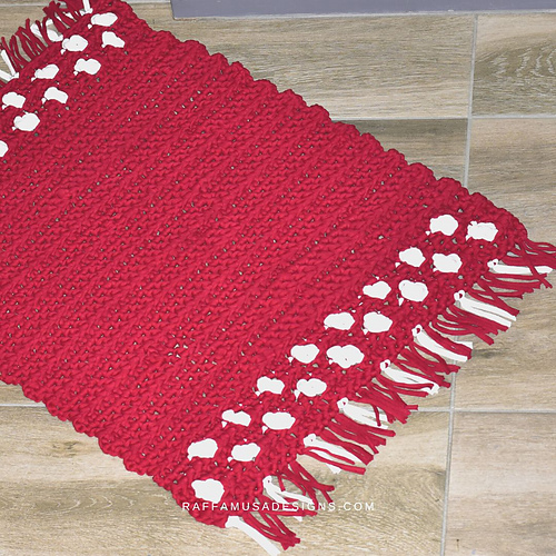 Ravelry: Popcorn Bath Rug pattern by Raffaella Tassoni