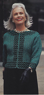 Ravelry: Woven Crochet Jacket pattern by Lily M. Chin
