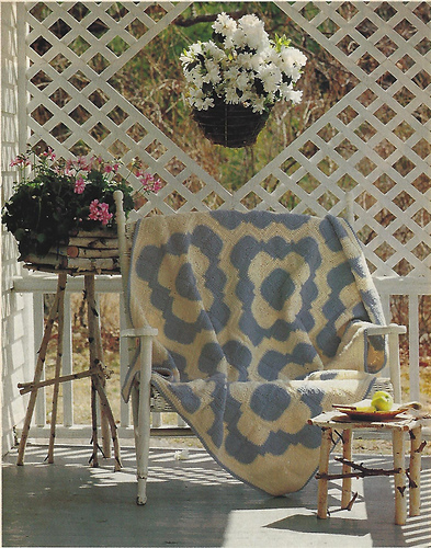 Ravelry: Byzantine Tile Afghan pattern by Elena Malo