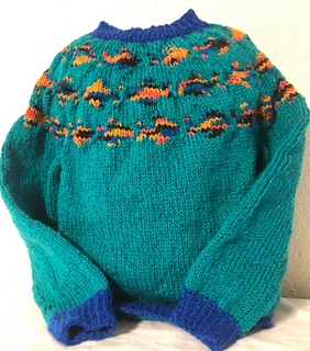 Ravelry: Fish Pullover - 4-5 pattern by Anna Pardee