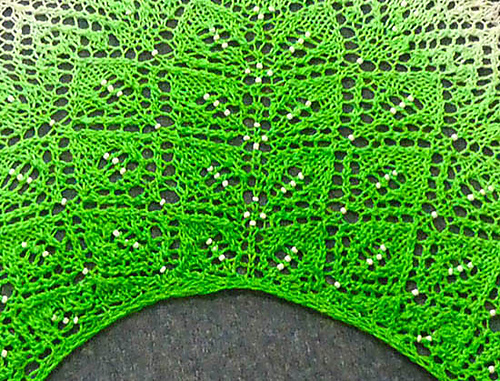 Ravelry: Greenleaf Lace Shawl pattern by Anna Victoria