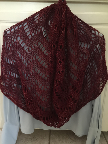Ravelry: Moondance Capelet pattern by Renee Van Hoy