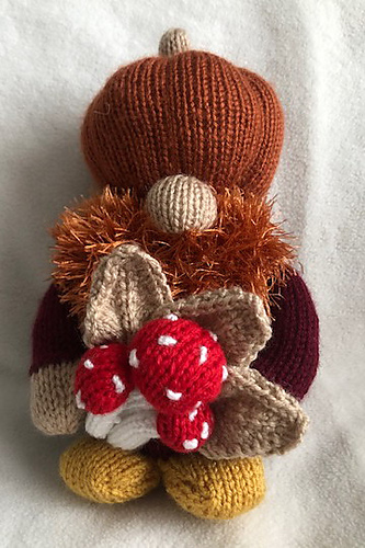 Ravelry: Autumn Pumpkin Gonk Gnome pattern by Tanya Oakley