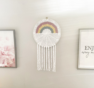 Ravelry: Rainbow Wall Hanging pattern by Emily Rigby