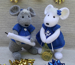 Ravelry: Christmas & Hanukkah Mice pattern by Lorraine Pistorio