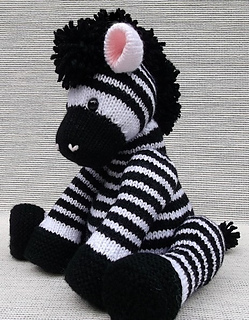 Ravelry: Knit Zebra pattern by Lorraine Pistorio