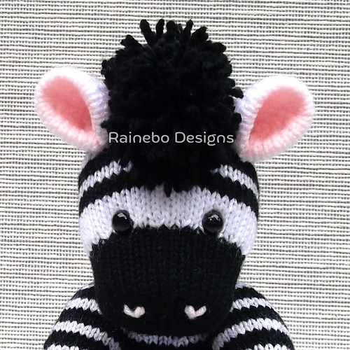 Ravelry: Knit Zebra pattern by Lorraine Pistorio