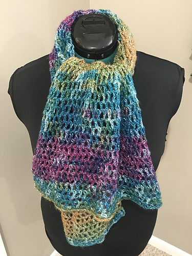 Ravelry: Openwork Shawl pattern by Lion Brand Yarn