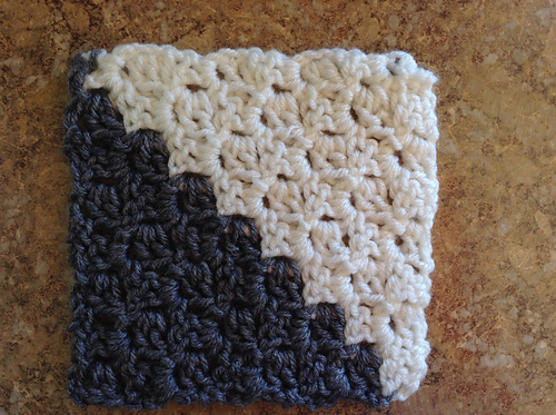 Ravelry: Diagonal Box Stitch Square pattern by Marie Segares