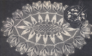 Ravelry: Grand milieu de table ovale pattern by Femmes d'aujourd'hui