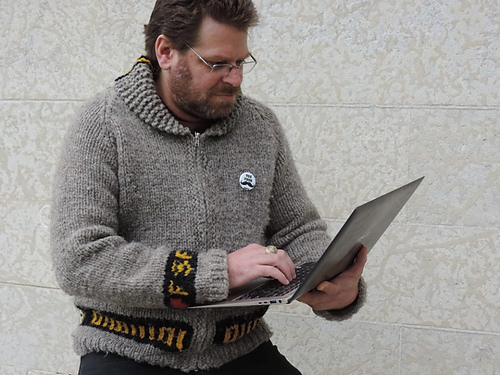 Ravelry: The Linux Sweater pattern by Lori Franko