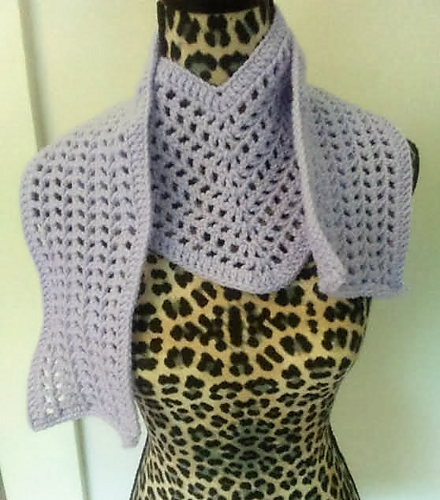 Ravelry: The V Scarf pattern by Naztazia