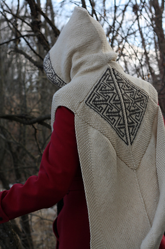 Ravelry: Longbeard Hooded Cloak pattern by Raven Knits Design