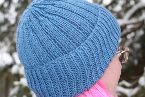 Ravelry: Simply Ribbed Hat pattern by Raven Knits Design