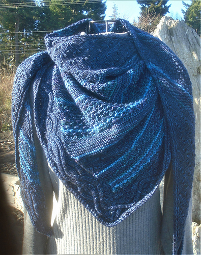 Ravelry: Cape Mudge Rip pattern by RavenstitchStudio