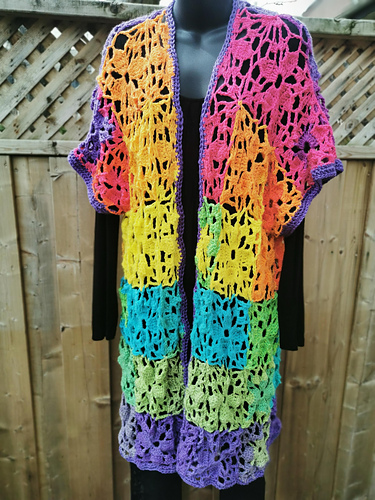 Ravelry: Sweet Summer Ruana pattern by Rachel Carson Hill