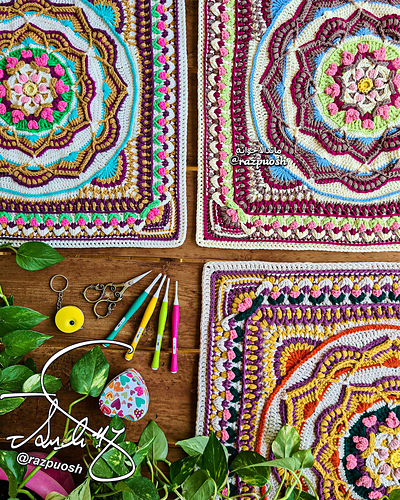 Ravelry: Javaneh Mandala pattern by nana razpoush
