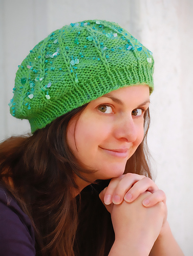 Ravelry: Slip & Bead pattern by Cynthia Spencer