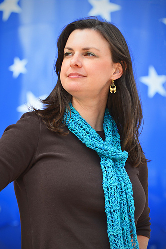 Ravelry: No-Fail Lace Scarf pattern by Cynthia Spencer